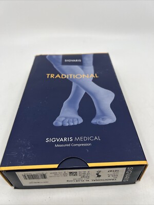 Sigvaris Medical Measured Compression Stockings Traditional XL PLUS ...