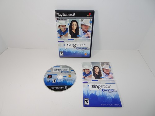Singstar Country Complete PS2 Sony Playstation 2 - Complete ...