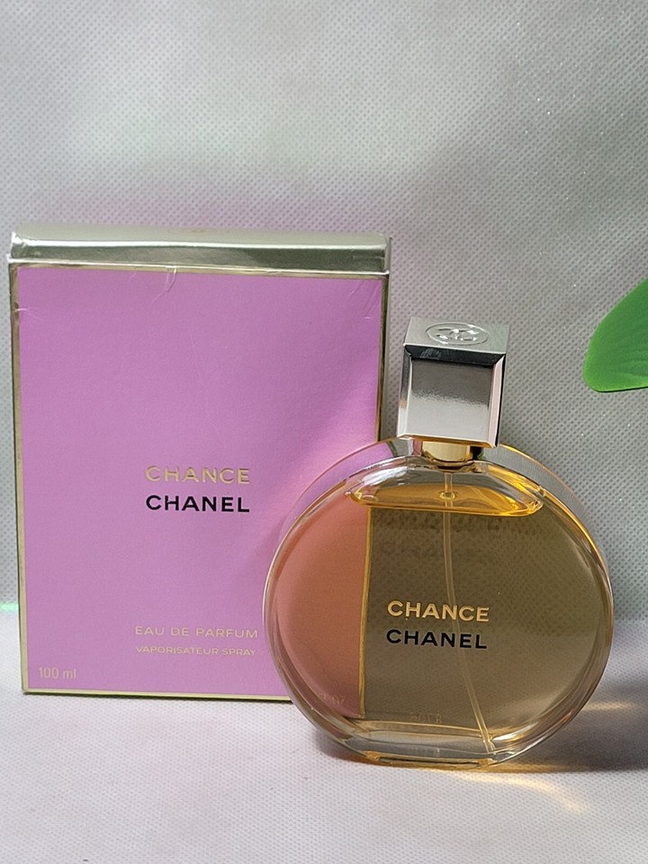 Chanel Chance Eau De Parfum. 100ml/3.4fl.oz. New Not Sealed ...