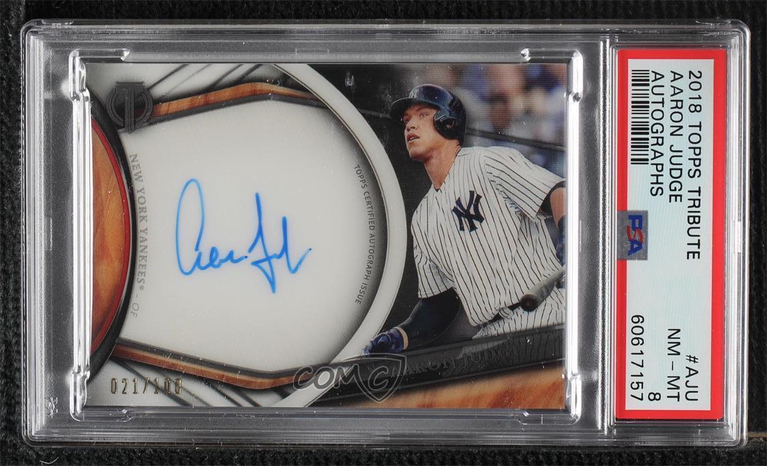 Aaron Judge Autographed Memorabilia | Signed Photo, Jersey ...