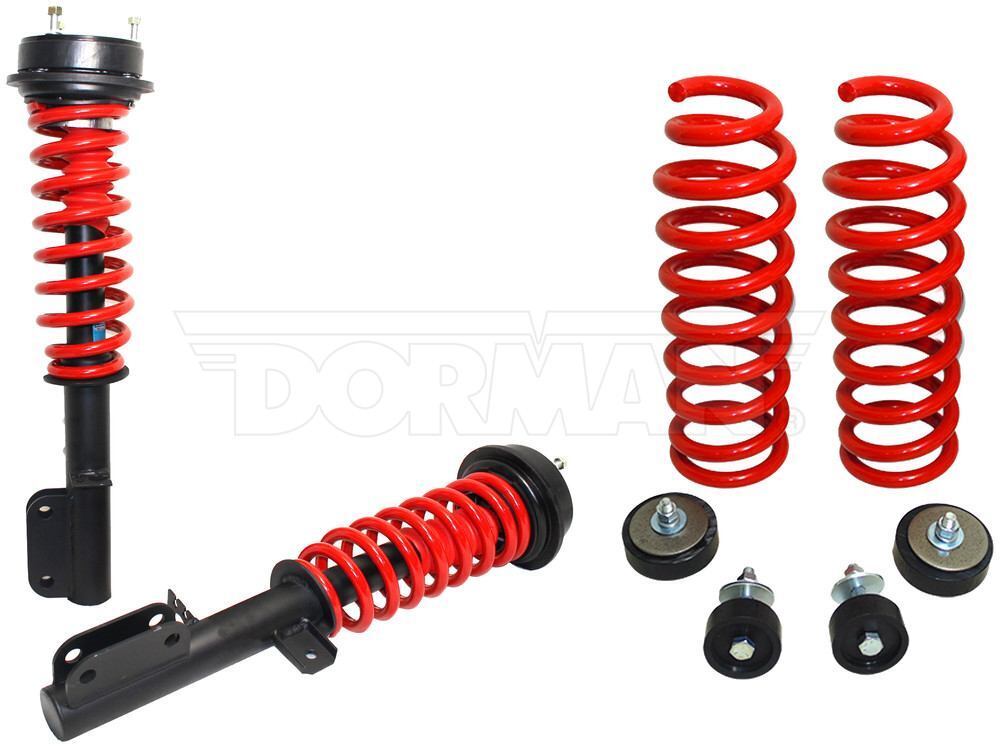 Air Spring to Coil Spring Conversion Kit Front,Rear fits 03-09 Range ...