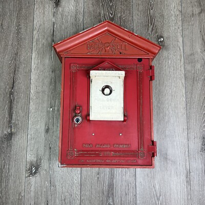 Vintage GAMEWELL Fire Department Alarm Station / Call Box | eBay