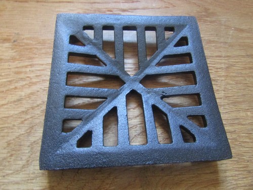 Heavy Cast Iron Gully Grid Grate Drain Cover Drive Drainage guard ...