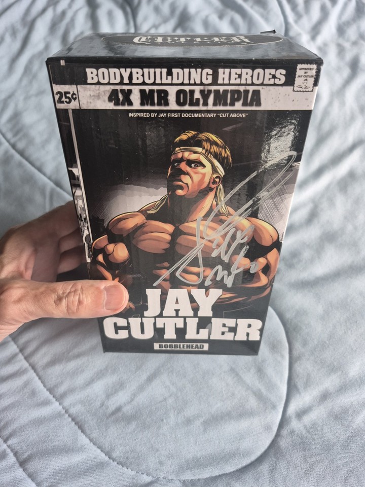 JAY CUTLER BODYBUILDER SIGNED AUTOGRAPHED BOBBLEHEAD LIMITED EDITION | eBay