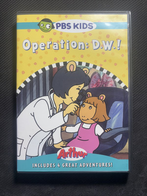 Arthur: Operation D.W.! DVD - EUC - Ex-Library - 4 Classic Eps ...