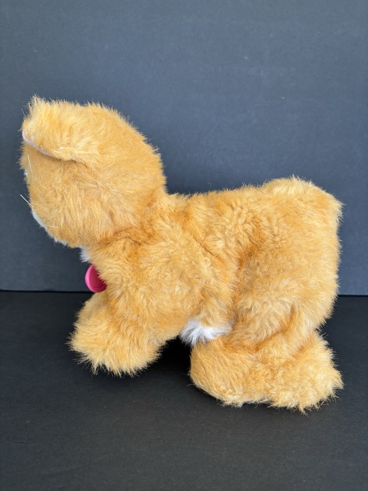 FurReal Friends Daisy Play With Me Kitty Cat Orange Interactive Works ...