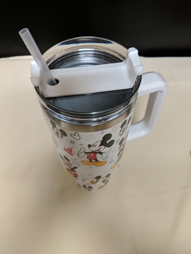 Disney Mickey Mouse Stainless Steel Tumbler With Straw, 40 Oz | eBay