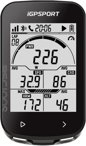 BSC100S Ciclocomputer GPS Compatibile Contachilometri Bici Senza Fili ...