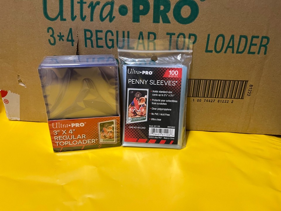 Ultra PRO 3x4 Top LOADERS Toploaders REGULAR or Standard 35pt 25 50 100 ...