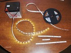 12 Volt LED light strips 5M(16FT) 300 LED's ea. roll red,green,blue ...