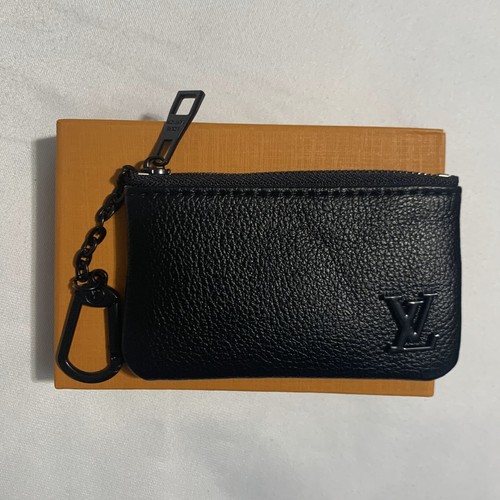 Louis Vuitton Keychain Coin Wallet Black | Pre-Owned | | eBay