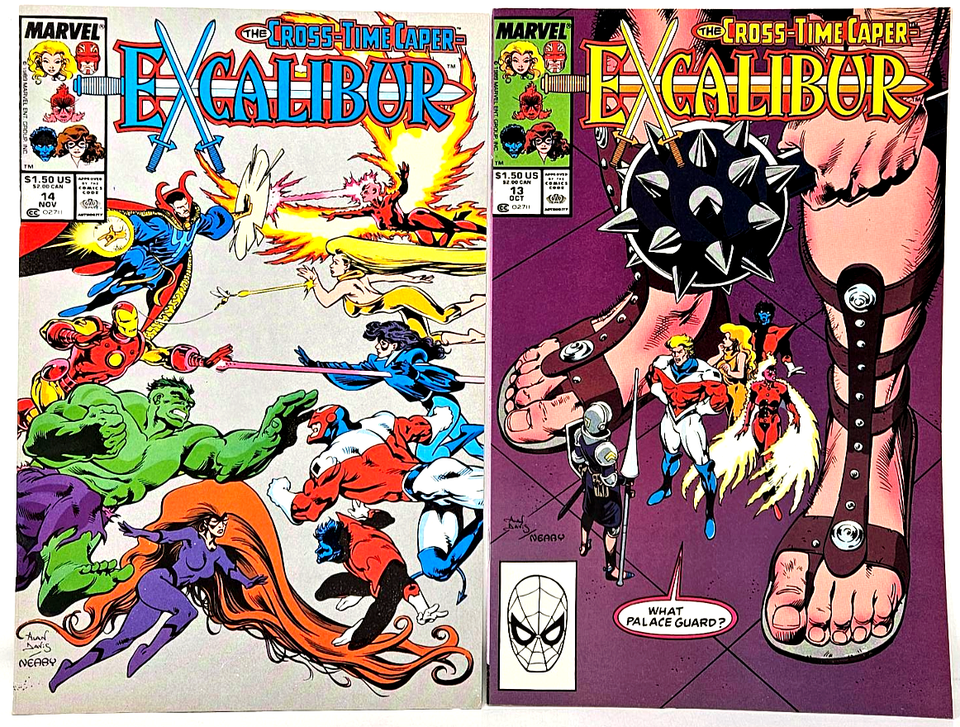 Run of 29 Marvel Comics Excalibur #11 thru 39 Dr. Doom Iron Man X-Men ...