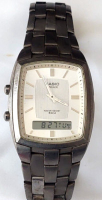 CASIO LINEAGE Titanium 1801 LIN-170 Water resistant men quartz watch | eBay