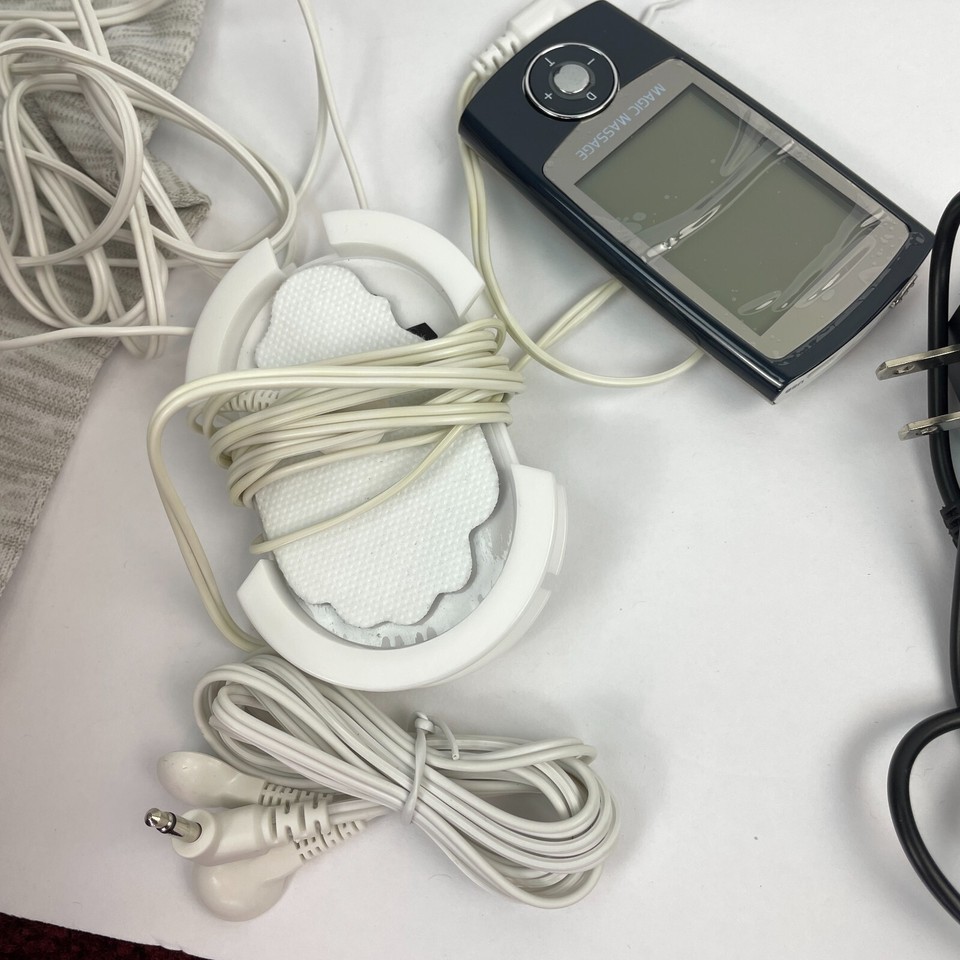 Magic Message Ultra 1610 TENS EMS Unit Electrode Pads, Socks, Wires ...