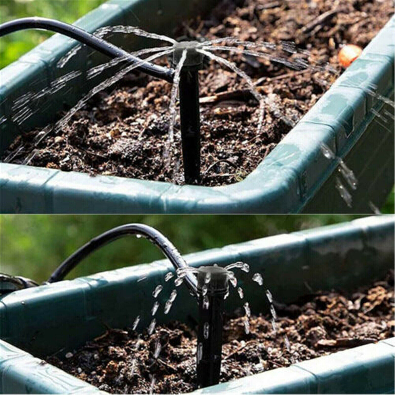 50pcs 360° Adjustable Drip Emitters Water Flow Irrigation Drippers ...