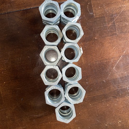 Lot of 11 1444A One-Inch 1" Threadless Rigid Conduit Steel Compression ...