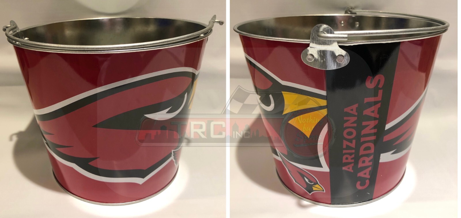 Arizona Cardinals NFL 5 Quart Galvanized Logo Beer Buckets W/Handle | eBay