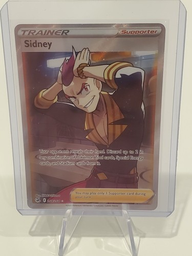 Pokemon Fusion Strike - Sidney 264/264 - Full Art Trainer - Secret Rare ...