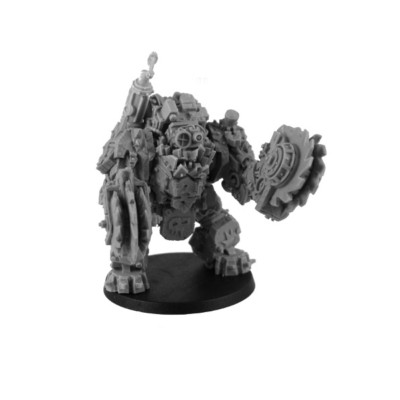 Ork War2 Orc Juggernaut Mechanical Armour With Rippa Buzzsaws Kromlech ...