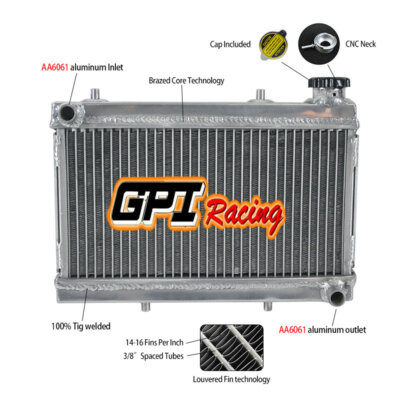 FOR HONDA TRX250 TRX250R TRX 250 1988 1989 Aluminum Radiator 88 89 | eBay