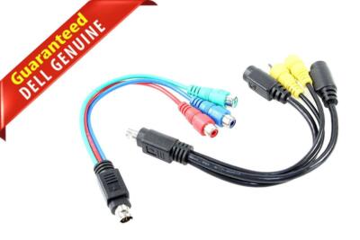 Dell HDTV Video Input Output Dongle Composite S-Video Computer Cable ...