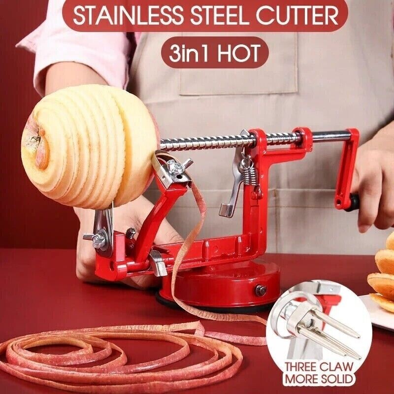 Apple Peeler Slicer Apple Slinky Machine Fruit Slicer Cutter Corer ...