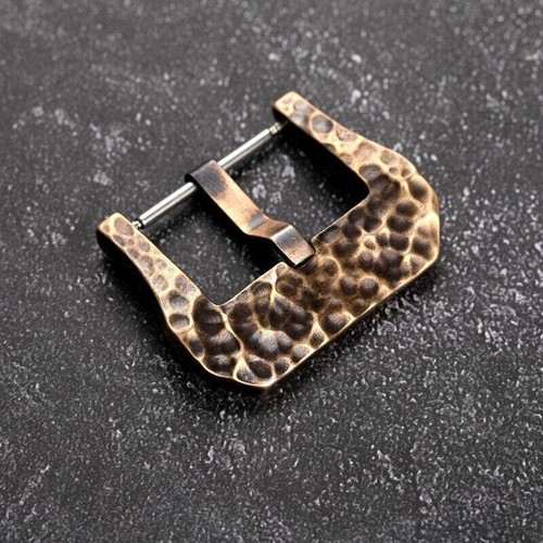 For Universal Watch Straps Bands 20 22 24 26mm Bronze Oxidized Buckle ...