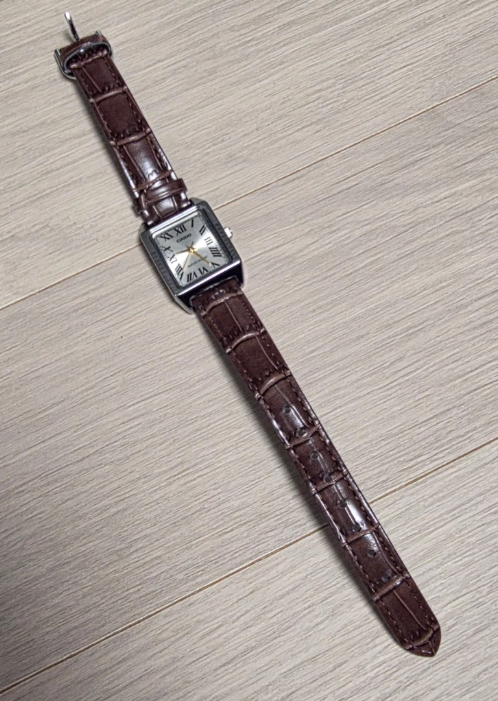 Casio LTP-V007L-9B Vintage Analog Square Tank Watch Original Brown ...