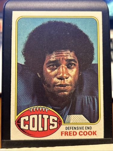 1976 Topps #503 Fred Cook Baltimore Colts EX | eBay