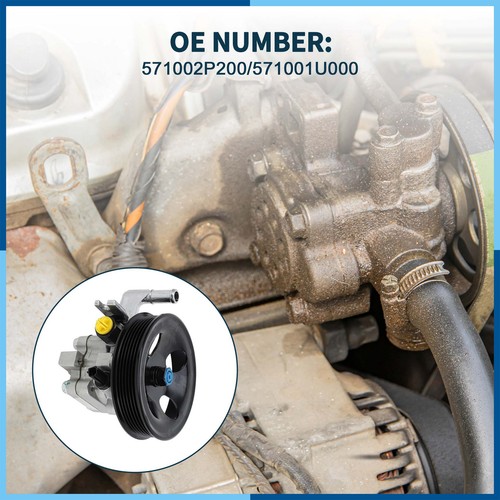 Power Steering Pump with Pulley 571002P200 for Hyundai Santa Fe 2010 ...