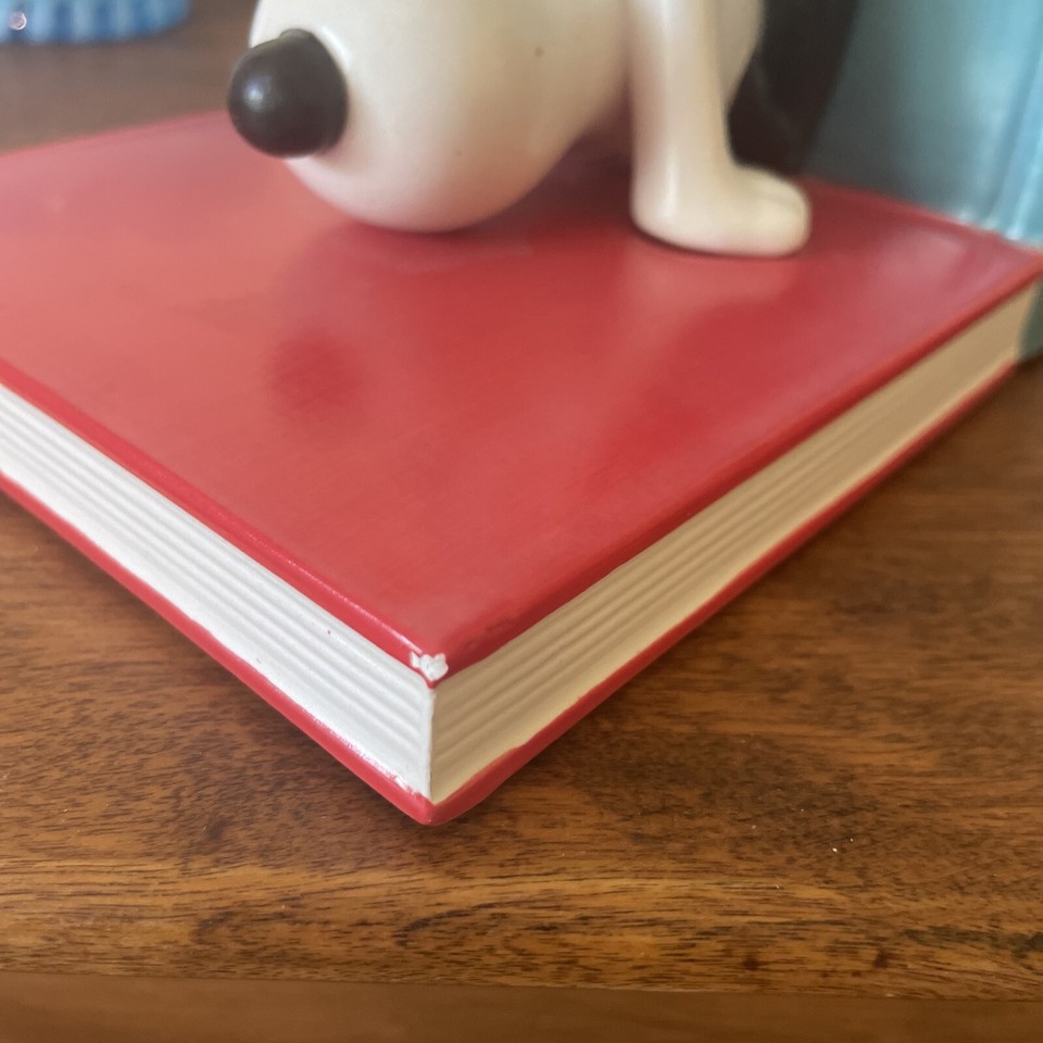 Snoopy Hallmark Bookend Headstand Snoopy's Philosophy Peanuts Charlie ...