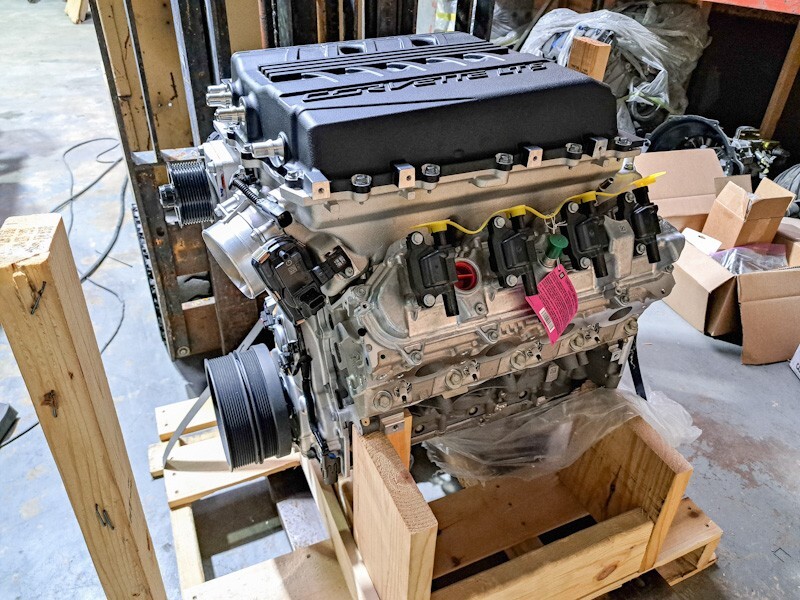 Chevrolet LT5 Gen V 6.2L 8-Cylinder Gasoline Complete Assembly Engine ...