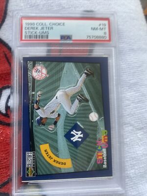 1998 Coll Choice Derek’s Jeter Stick Um NM-MT 8 Sticker | eBay