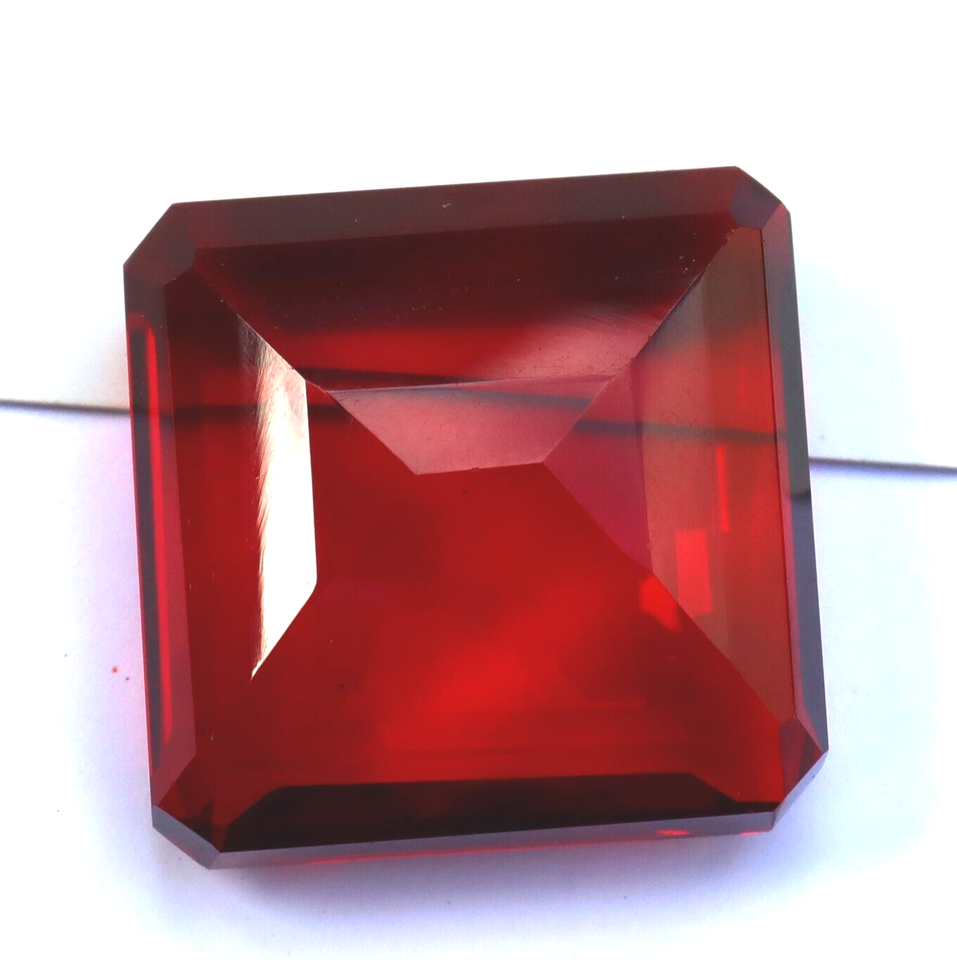 Natural Red Ruby CERTIFIED Radiant Shape Loose Gemstone 103.75 Ct Best ...