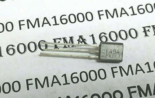 X5 F494 (BF494) Transistor HF NPN 20V 30mA TO-92 (lot de 5) ORIGINAL ...
