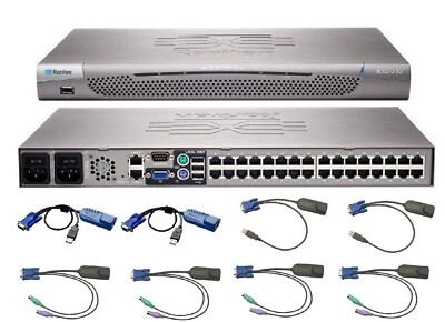 Raritan KX2-232 DKX2-232 32 Port KVM IP Switch + D2CIM-VUSB DCIM-USB ...