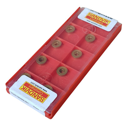 x10 Sandvik R300 0828 M-MH Carbide Inserts Grade 2040 Milling Tips IS9 ...