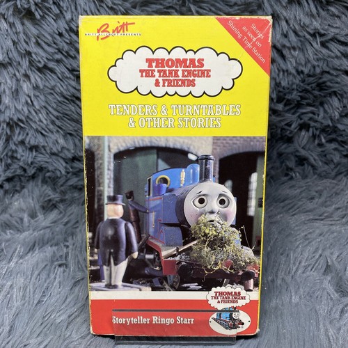 Thomas the Tank Engine Tenders and Turntables VHS Tape 1989 Train ...