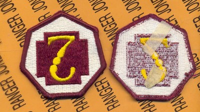 US Army 7th Medical Command Dress uniform patch | eBay