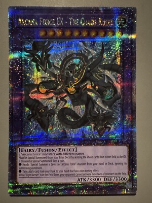YUGIOH ARCANA FORCE EX - THE CHAOS RULER ASIA ENGLISH SUDA-AE034 25TH ...