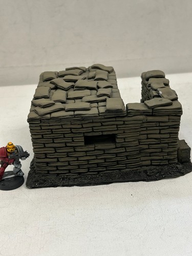 Warhammer 40K ForgeWorld Command Bunker Well PAINTED Scenery RARE OOP ...