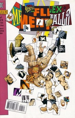 Flex Mentallo (1996) # 4 (5.0-VGFN) Pricetag on Cover FINAL ISSUE 1996 ...