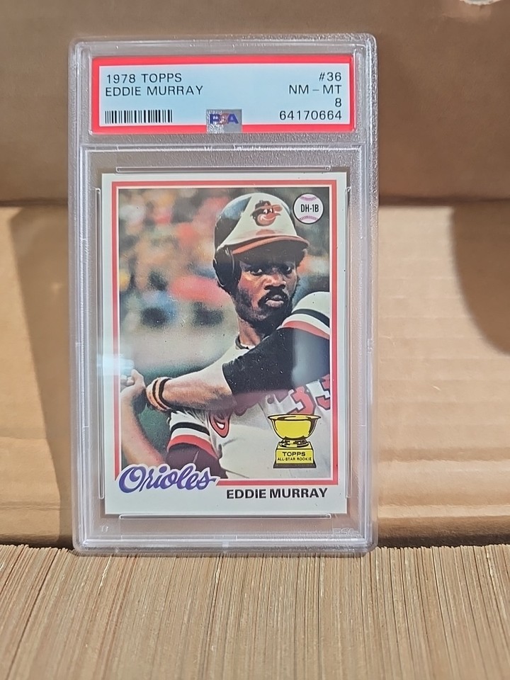 1978 Topps Baseball Complete set NM++ PSA 8 Murray RC PSA 8 Molitor RC ...