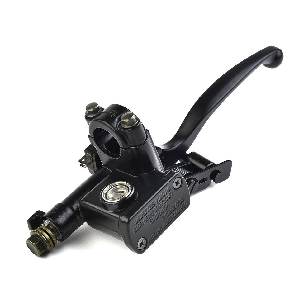 Left Hand Hydraulic Brake Cylinder Handle Lever Fit 50CC~250CC ATV Part ...