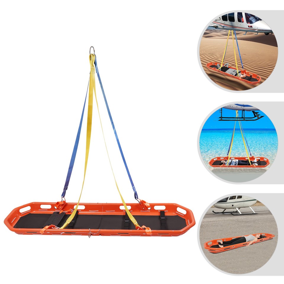 Rescue Basket Stretcher Basket Emergency Stretcher w/ Lift Sling 270kg ...