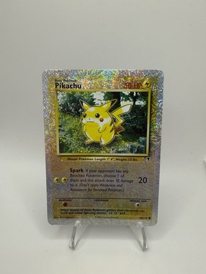 Pokemon Pikachu Legendary Collection Reverse Holo Card 86/110 MP-LP ...