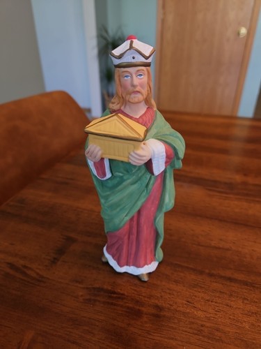 Homco 7 1/2” Porcelain Christmas Nativity Wiseman #5207 vintage | eBay