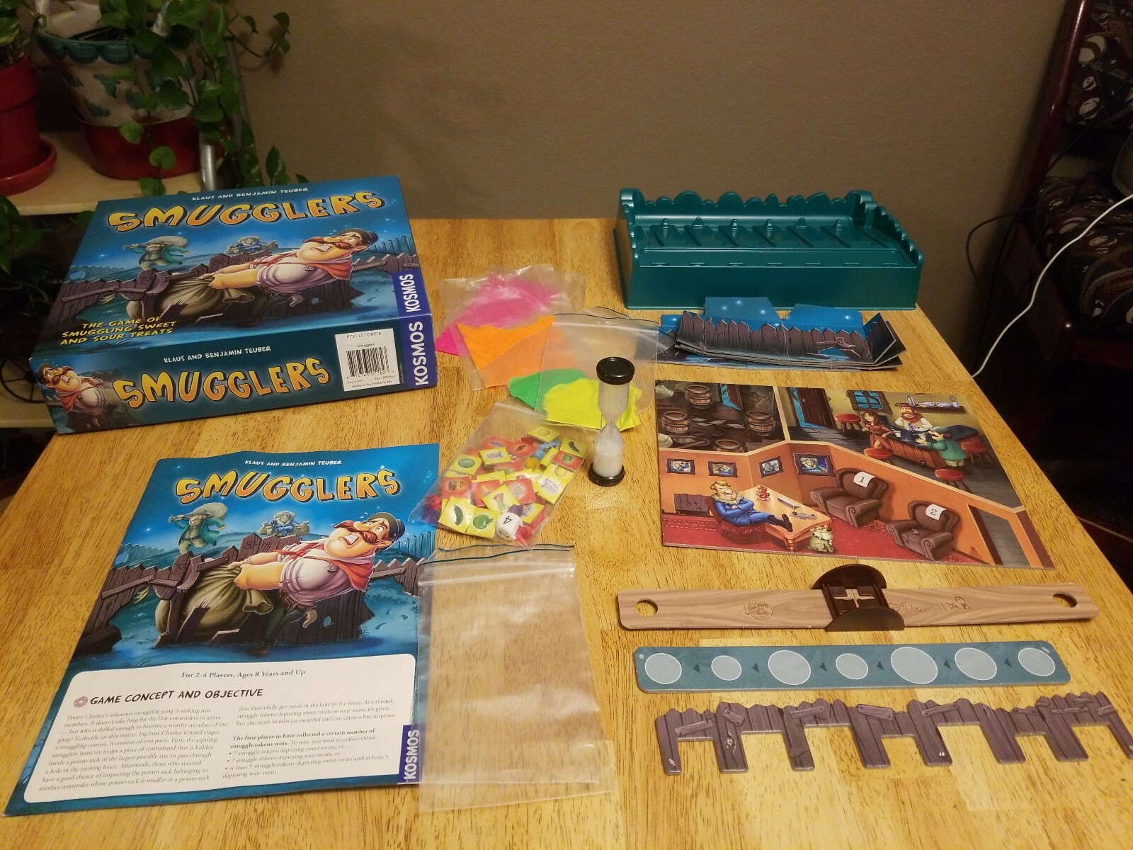 Smugglers Family Board Game Comes With Slime, Klaus and Benjamin Teuber ...