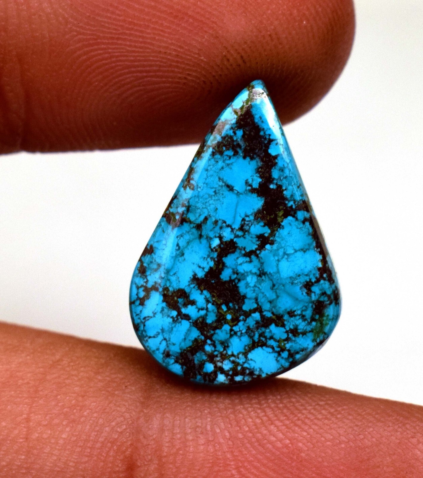 Natural Certified Blue Bisbee Turquoise Cabochon 11.00 Ct Loose ...