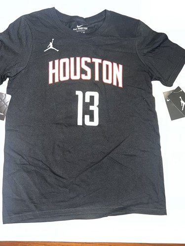 NWT BIG KIDS/ YOUTH Nike Jordan Houston Rockets James Harden T-Shirt Sz ...